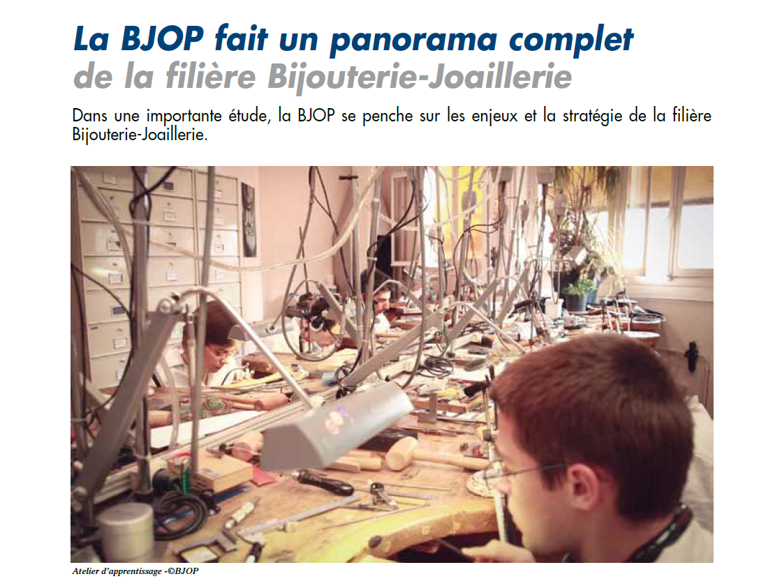 La BJOP fait un panorama complet de la filière Bijouterie-Joaillerie ...